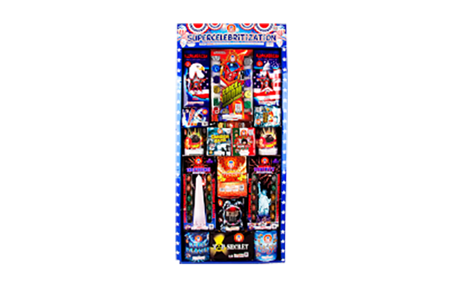 Supercelebritization fireworks pack at Fireworks Forever